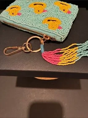 Rachel Zoe | Accessories | Rachel Zoe Rubber Duckie Turquoise Beaded ...